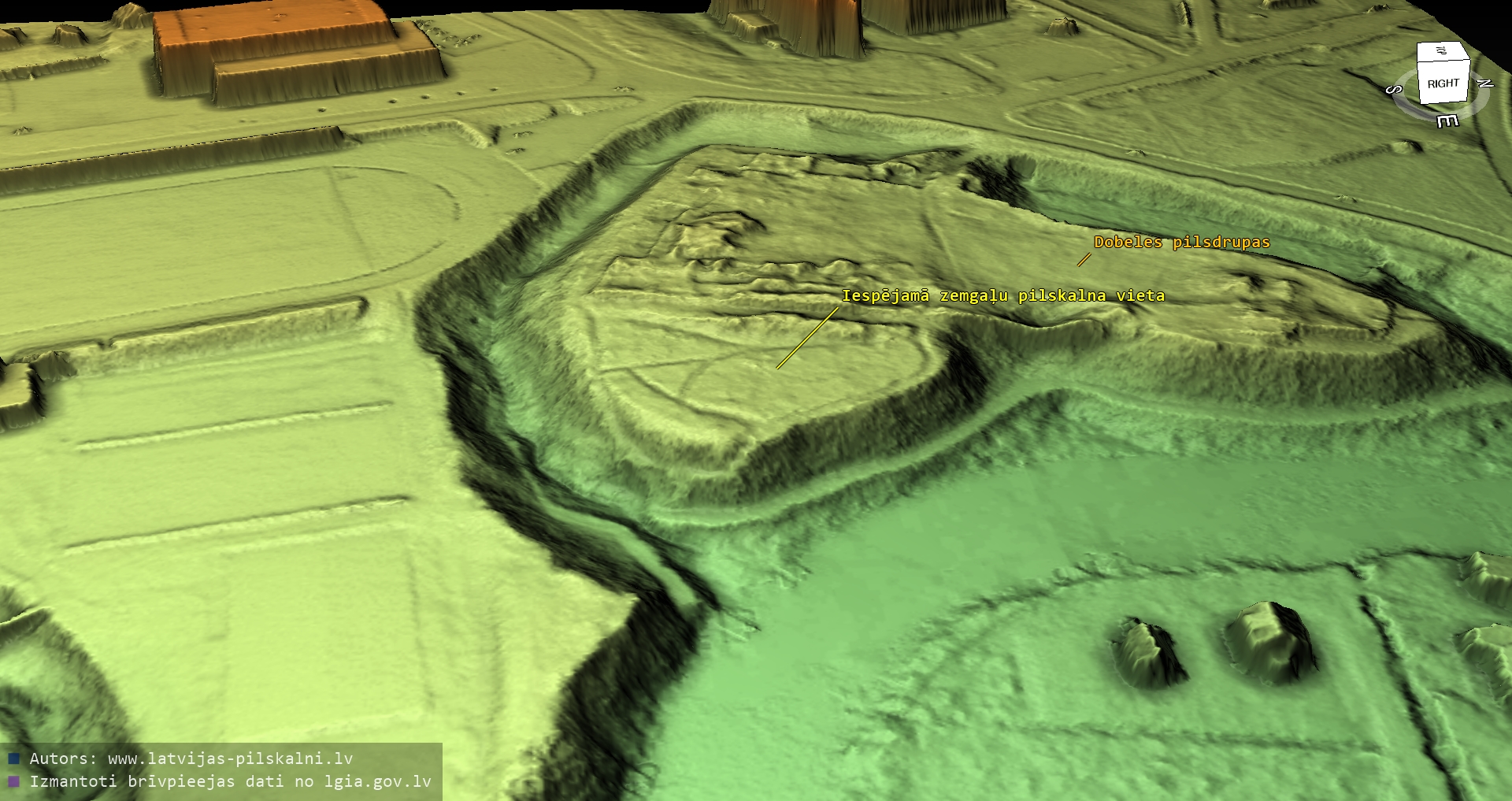 Dobele hillfort – Latvijas pilskalni / Latvian hillforts